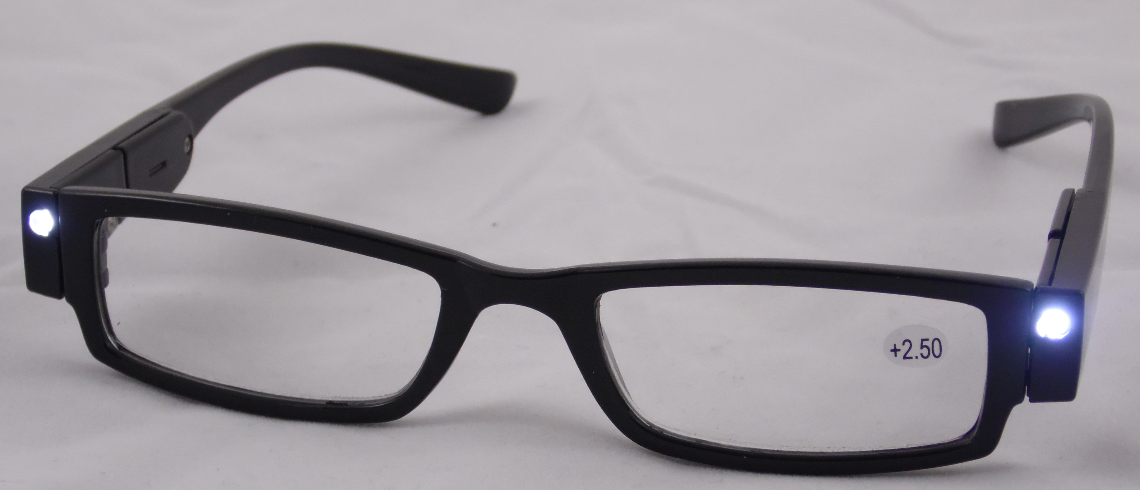 New Reading Glasses With Led Light Assorted Magnification Lightweight Unisex Ebay