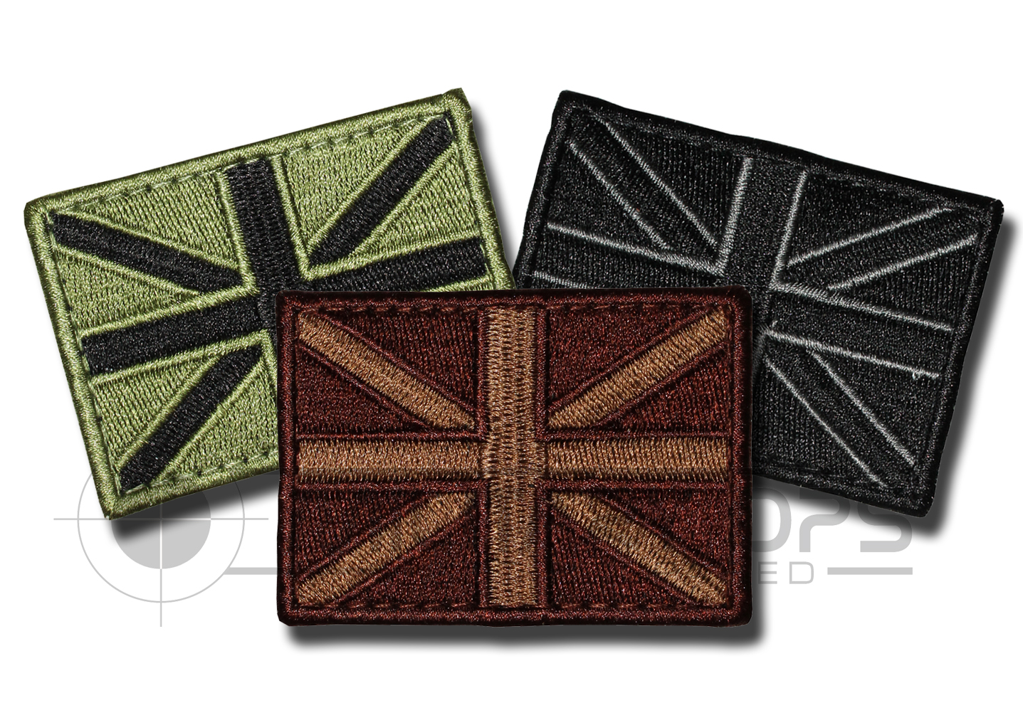 UNION FLAG JACK VELCRO BACKED PATCH EMBROIDERED WOVEN SUBDUED | eBay
