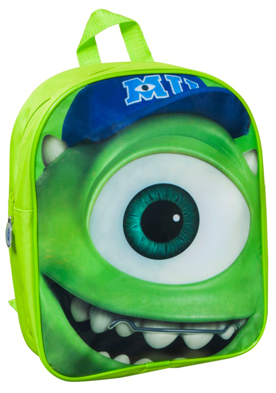DISNEY MONSTERS INC UNIVERSITY JUNIOR BACKPACK RUCKSACK SCHOOL BAG MIKE ...