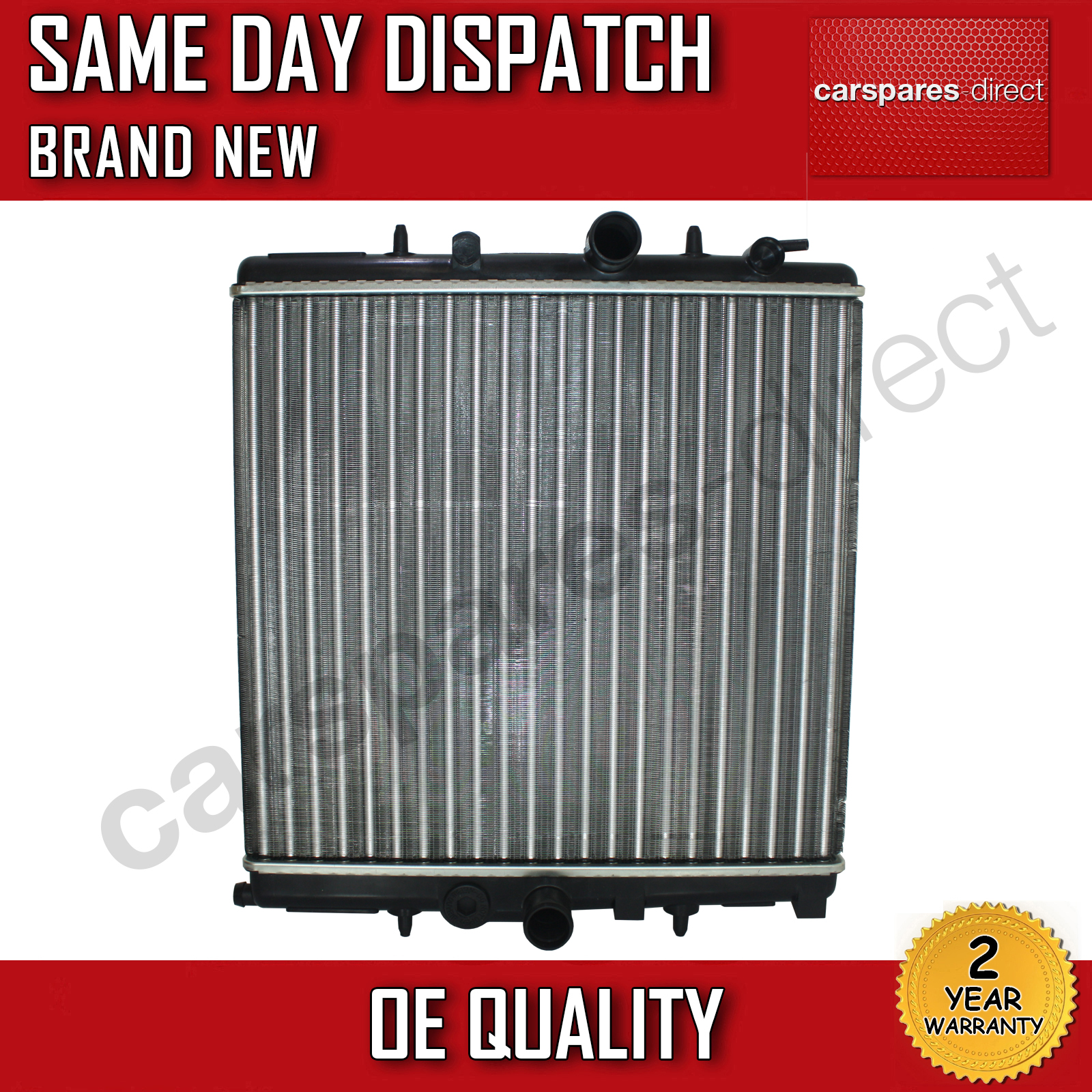 PEUGEOT 207 / 207 SW / 1007 1.4 1.6 MANUAL & AUTO RADIATOR 2005>ON ...