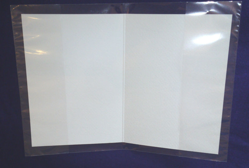 Clear JACKETS / SLEEVES Cello Card Bags - Cellophane Display Bag ...