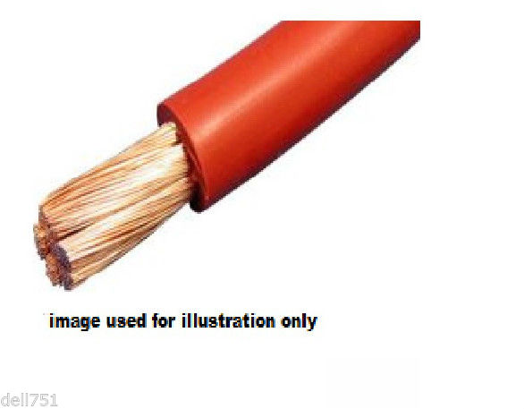 6mm sq. RED AUTO CABLE 50AMP / 600WATTS RATING (3 MTRS) | eBay