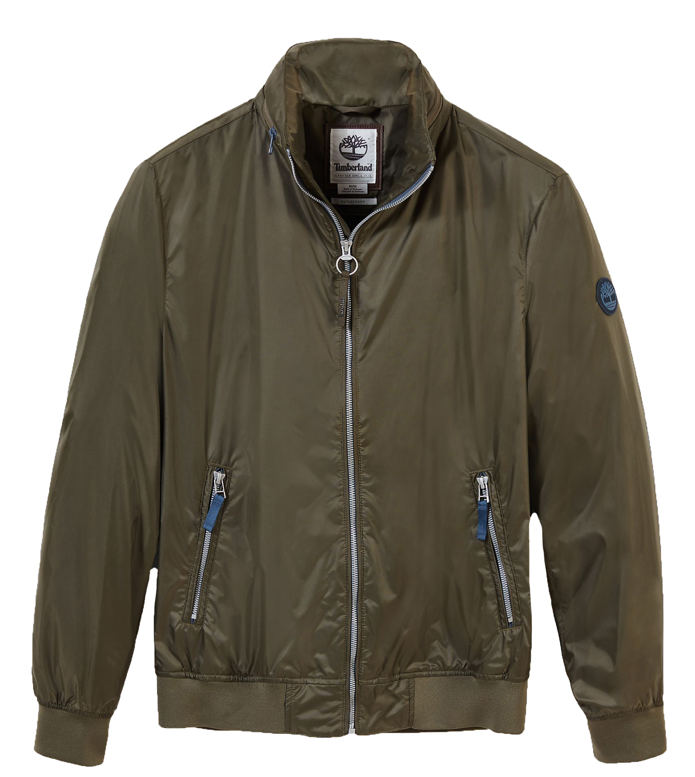Timberland Mens Sailor Bomber Jacket Hooded Waterproof Coat Grape Leaf ...