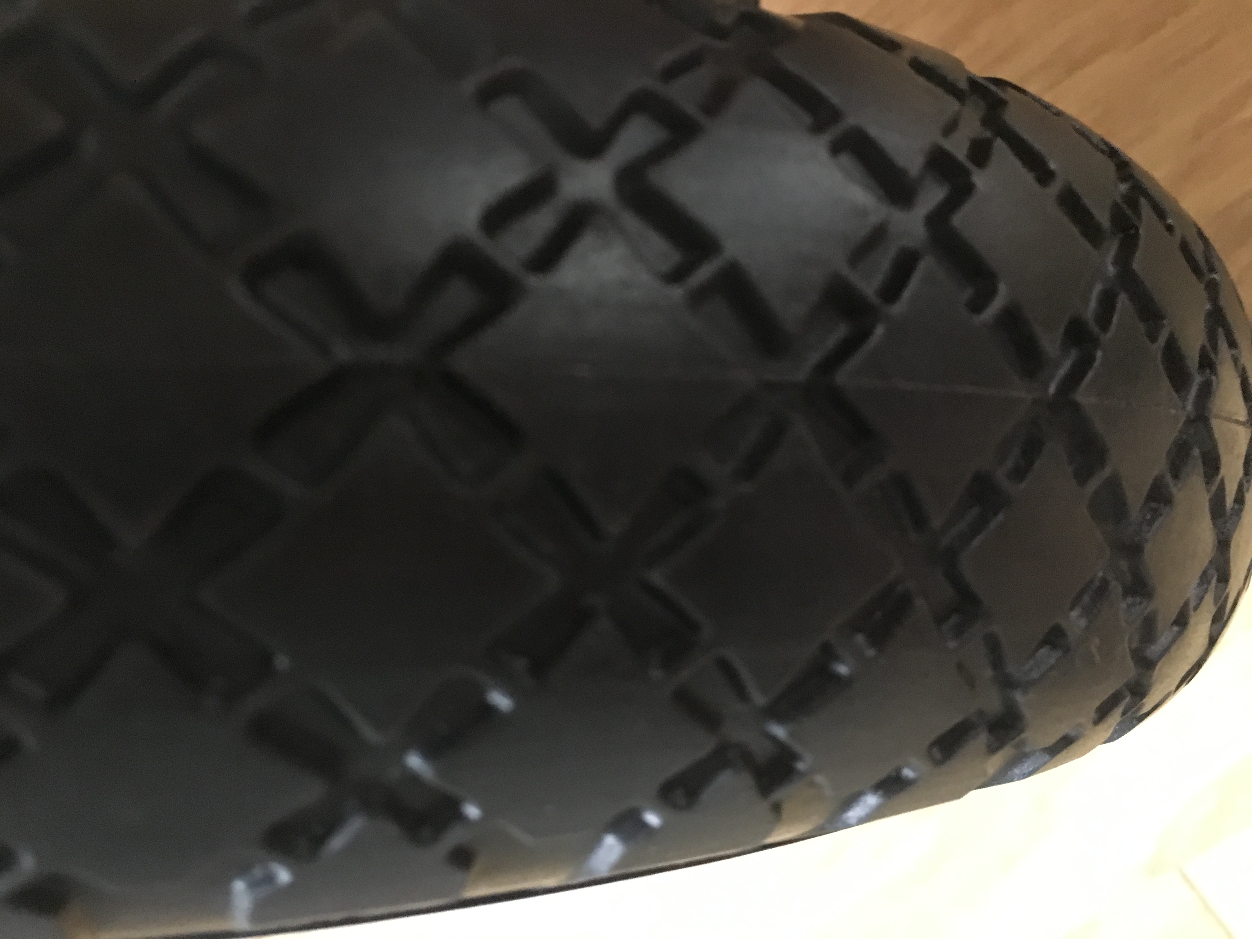 14" Inch Solid Rubber Puncture Proof Wheelbarrow Trolley Wheel Cart ...