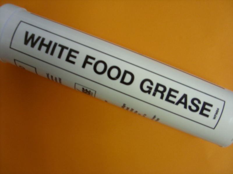 FOOD GRADE GREASE 400GM CARTRIDGE NLGI No 2 NSF H1, WHITE FOOD SAFE ...