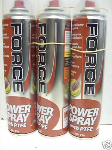 MAINTENANCE SPRAY FORCE POWER SPRAY WITH PTFE 12 X 400 | eBay
