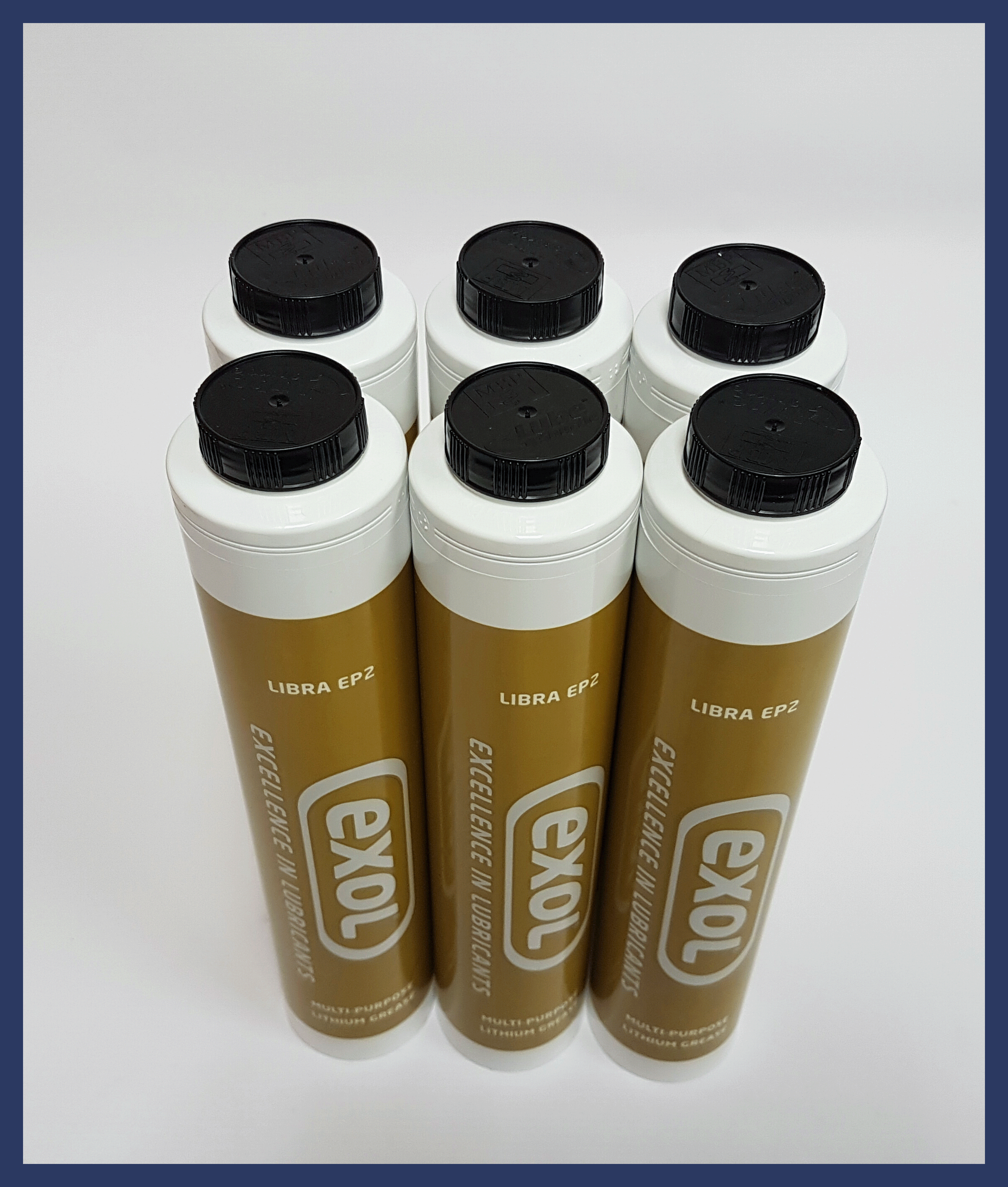 EXOL SCREW IN MULTIPURPOSE EP2 GREASE CARTRIDGE X 6, USE WITH ITEM ...